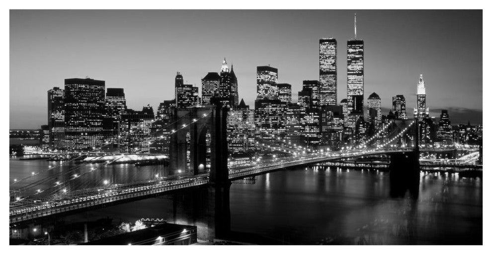 "Brooklyn Bridge, NYC" Digital Paper Print by Richard Berenholtz, 62"x