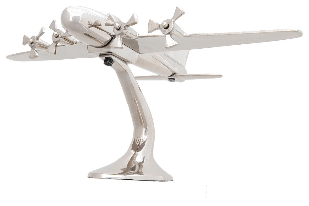 Alum Aeroplane Collectible Metal scale model Airplane Aluminum Home De