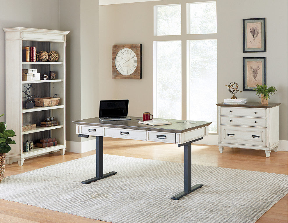 Martin Furniture Hartford Lateral File Cabinet, White