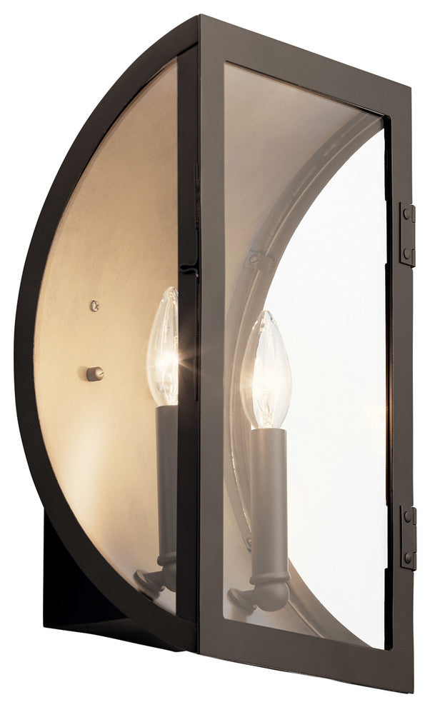 Narelle 2-Light Outdoor Wall Large, Olde Bronze