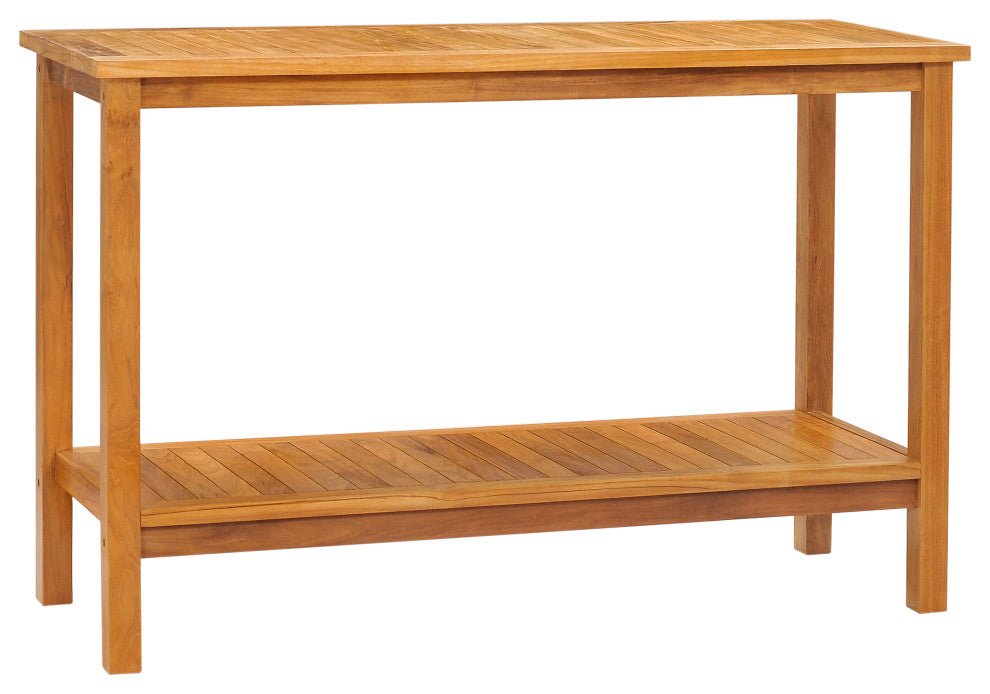 Teak Wood Santa Barbara Serving Table Made From A-grade Teak Wood