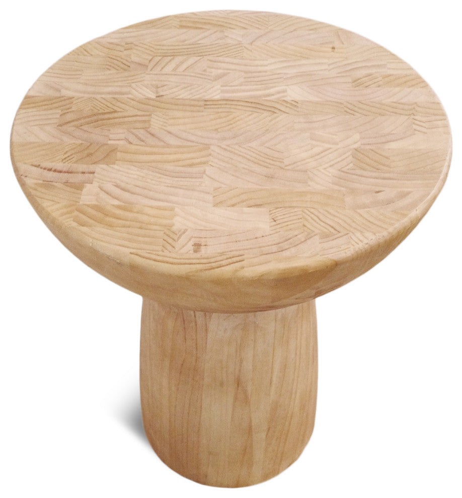 Brea Modern Wood Side Table
