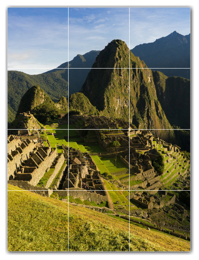 Famous Places Ceramic Tile Wall Mural HZ500546-34XL. 36" x 48"