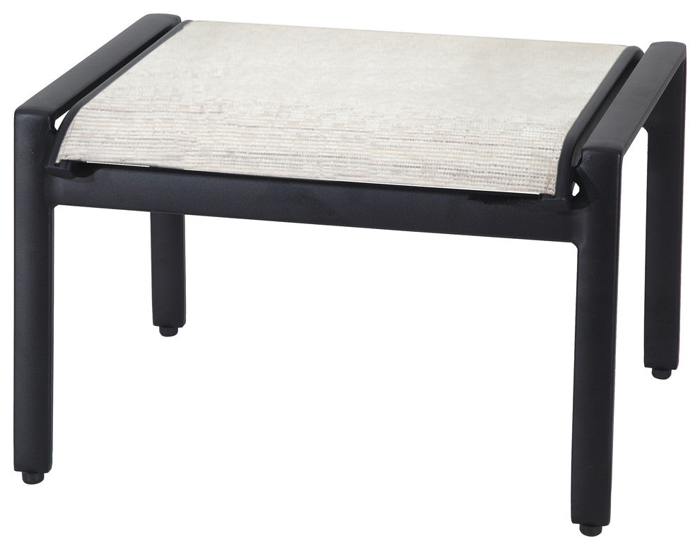 Echelon Sling Ottomans, Set of 2, Carbon, System Stone
