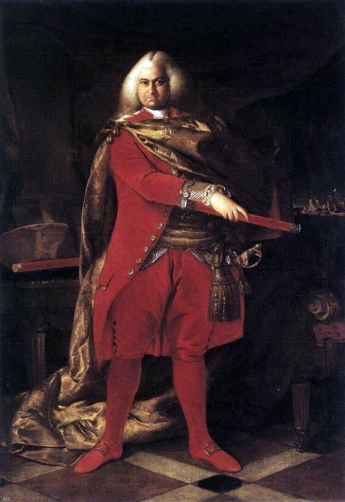 Bernardino Castelli Portrait of the Nobleman Francesco Falier Wall Dec
