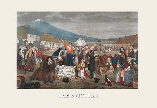 The Eviction- Paper Poster 20" X 30"