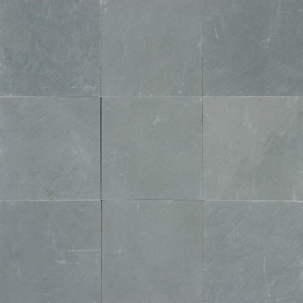 Montauk Blue Slate, Natural Cleft Face, Gauged Back Finish, 24"x24", S