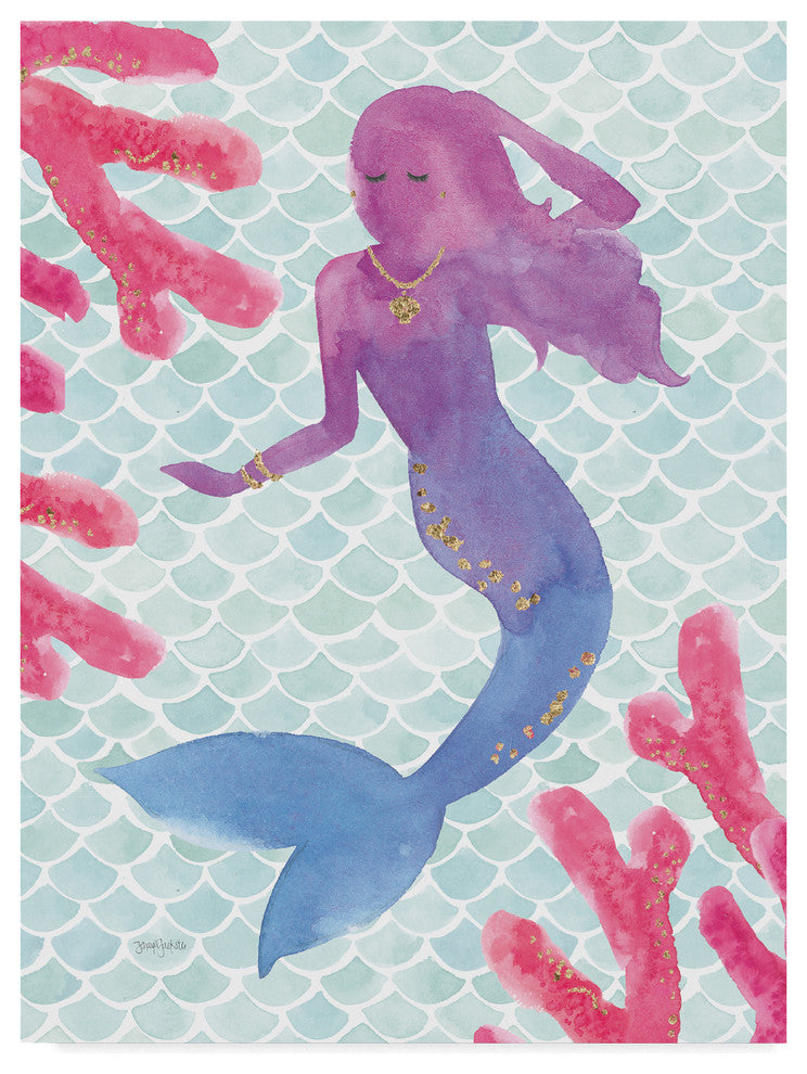 Jenaya Jackson 'Mermaid Friends I' Canvas Art