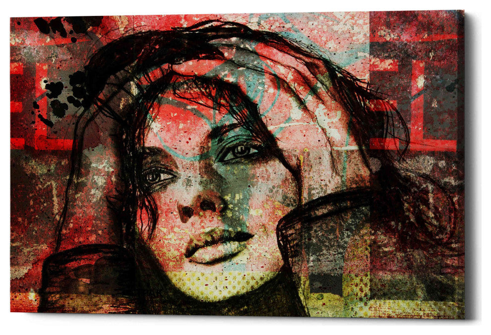 Epic Graffiti 'DAYDREAM' by DB Waterman, Giclee Canvas Wall Art, 18"x1
