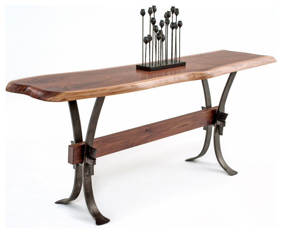 Santa Fe Walnut Sofa Table, 60"