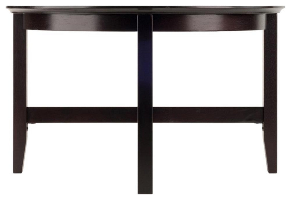 Toby Round Coffee Table Espresso