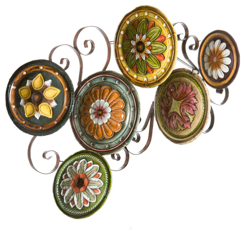 Alberta Scattered Italian Plates Wall Art