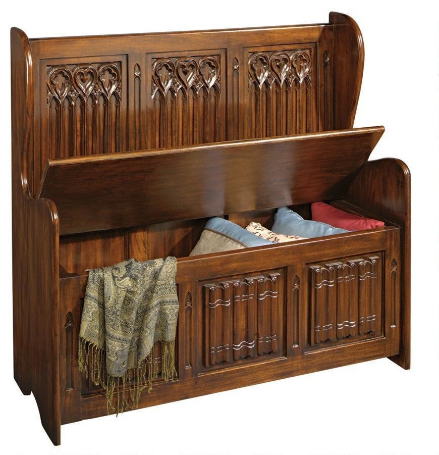 Kylemore Abbey Gothic Bench