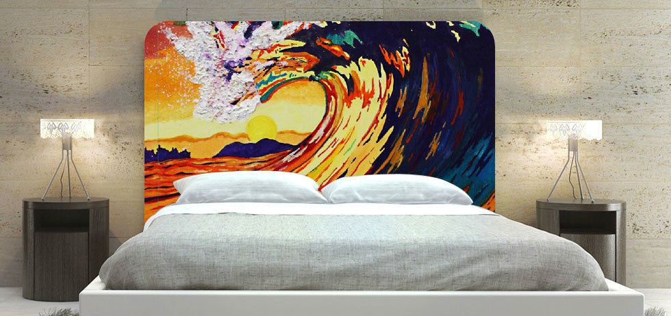 "wave" Headboard