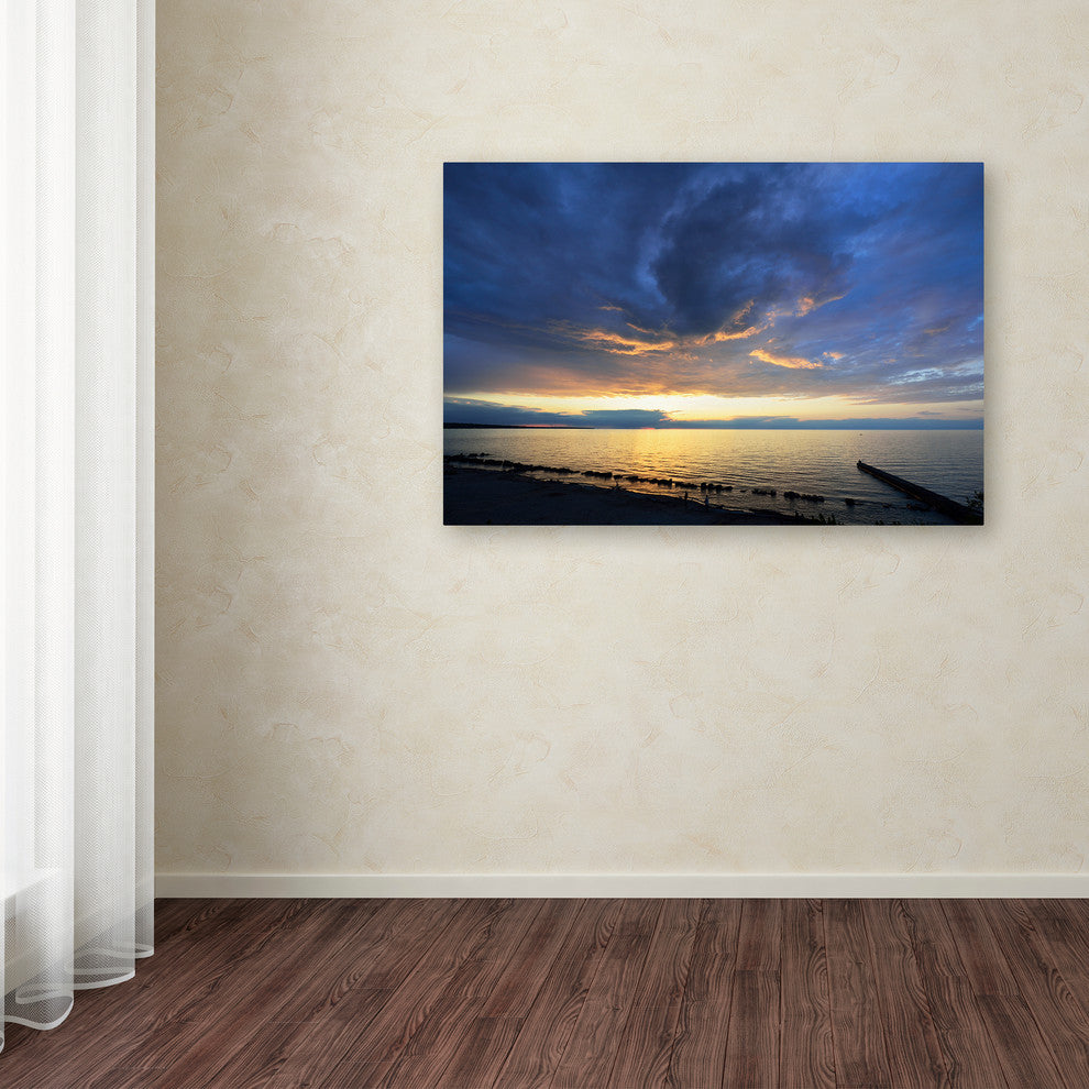 'Sweeping North Coast Sunset' Canvas Art by Kurt Shaffer