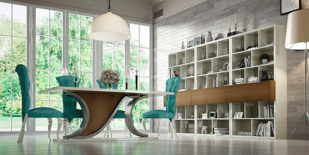 Saphire L14 Dining Table Set, 60.99"