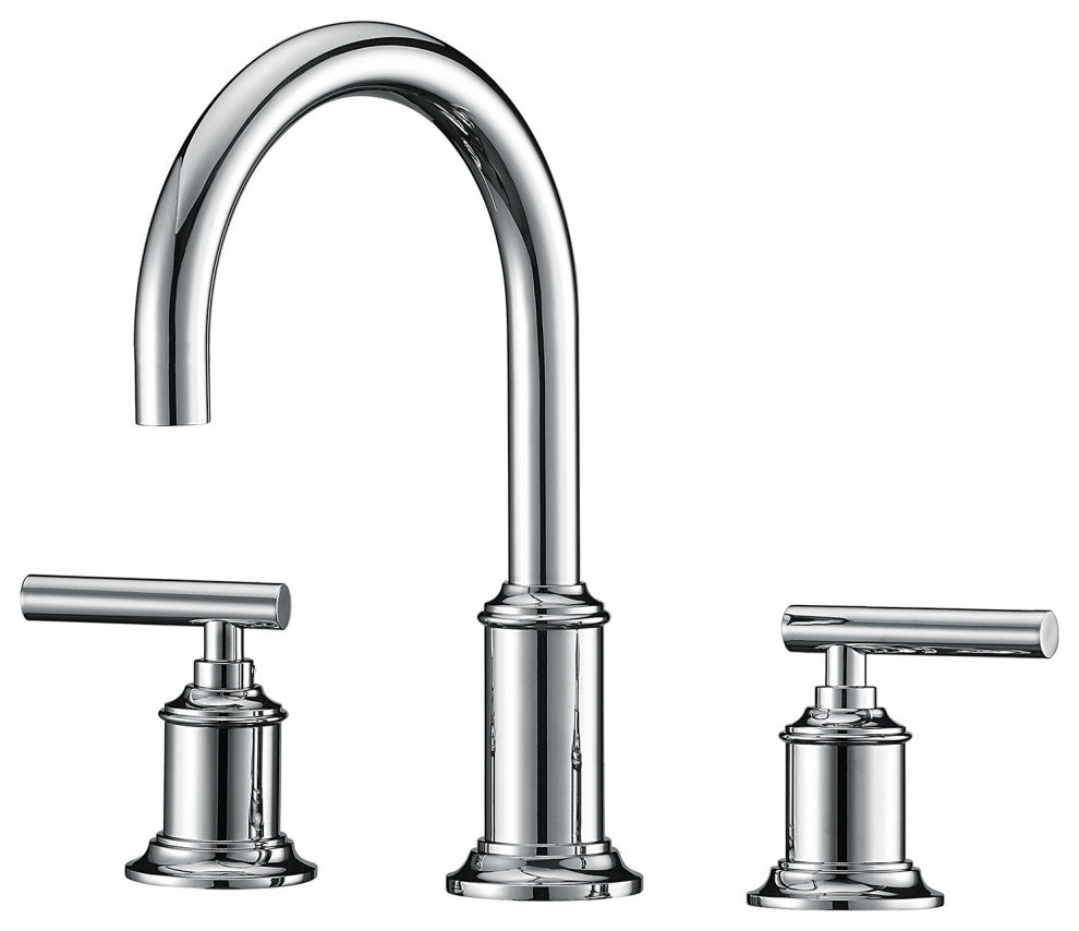 Modern Gooseneck Spout Faucet Chrome