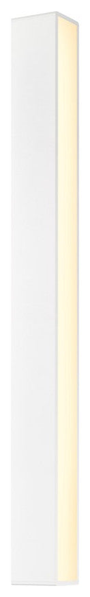 Sideways Inside-Out 36" LED Sconce Textured White