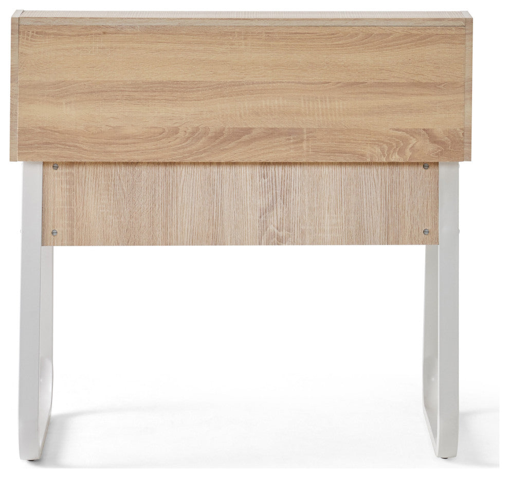 GDF Studio Troy Wood Computer Desk with Drawers