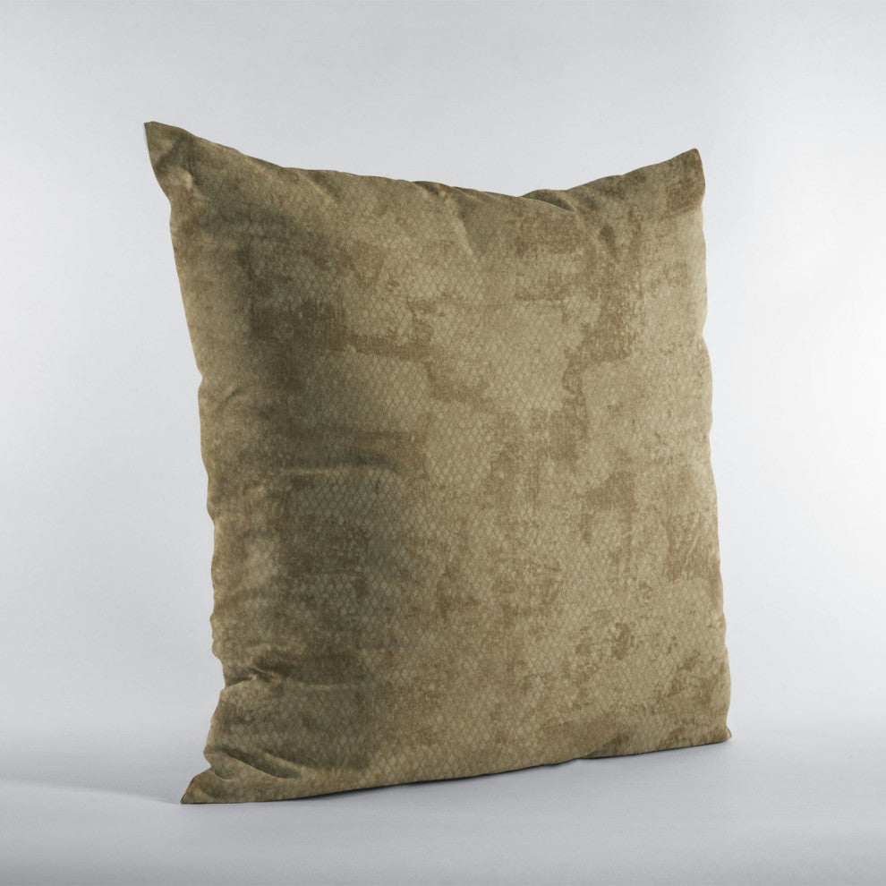 Burnished Bronze Hidden Map Textured Cloth Diamond Pattern 20"x26" S