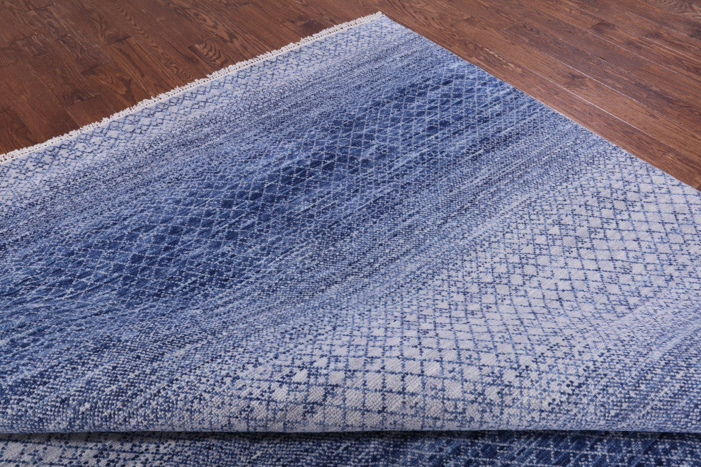 10' 2" X 14' 2" Handmade Savannah Grass Wool Rug - Q13183