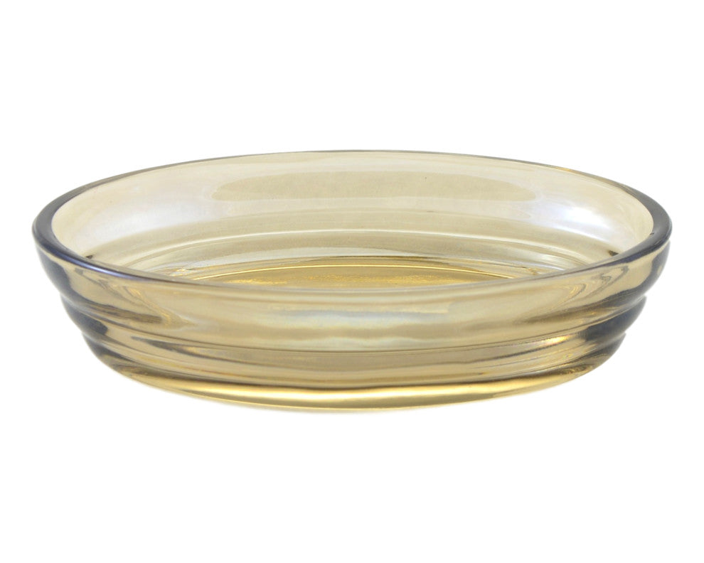 Angus Glass Bathroom Set Of Champagne Collection