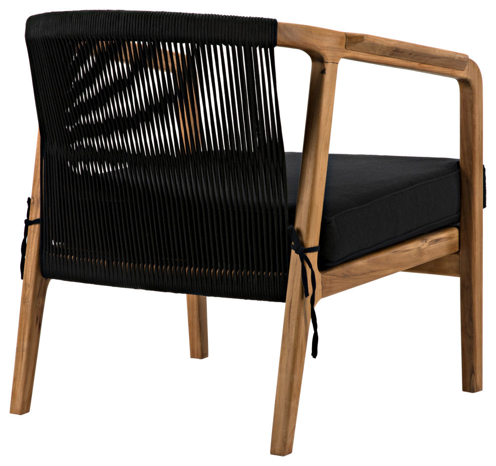 Peter Side Table, Ebony Walnut