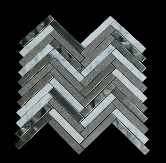 Arrowhead 1x3 Herringbone Mosaic