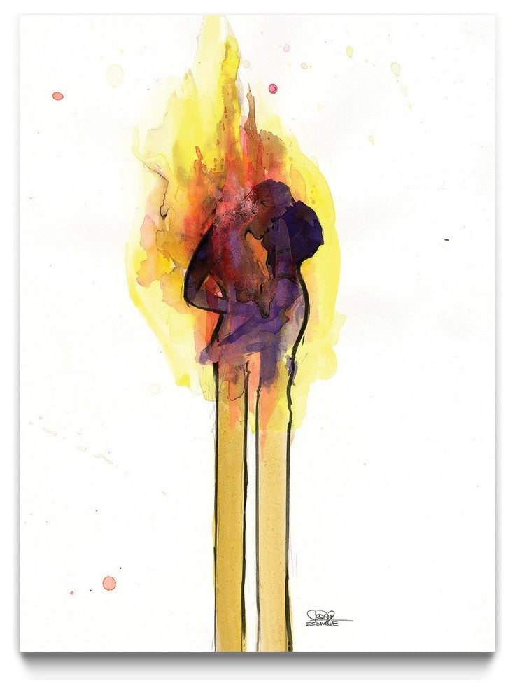 Love Burns I Fine Art Print by Lora Zombie, 30"x40"
