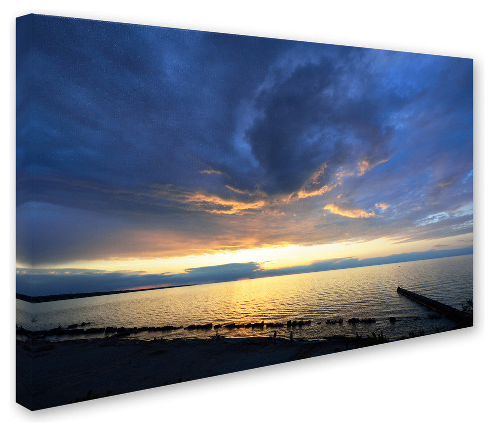 'Sweeping North Coast Sunset' Canvas Art by Kurt Shaffer