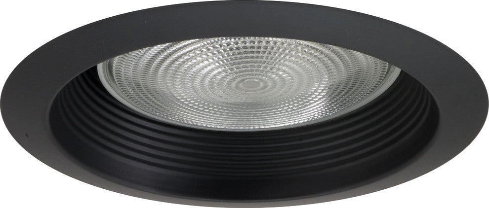 6 In. Airtight Recessed Cone Baffle Trim Fits 6 Inch Housings Black