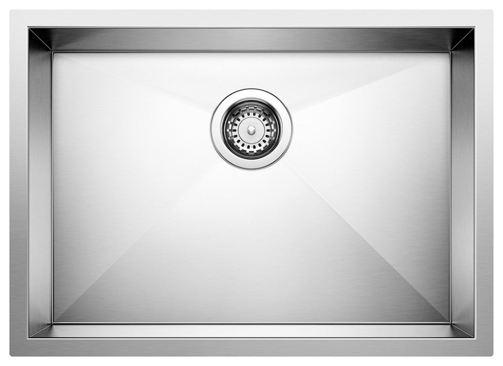 Blanco 443047 Quatrus 25" Undermount Single Basin Stainless Steel - Re