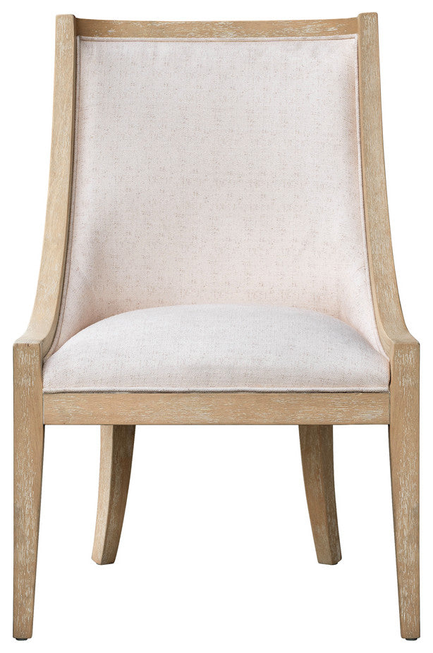 Martha Stewart Elmcrest Upholstered Dining Chair With Nailhead Trim