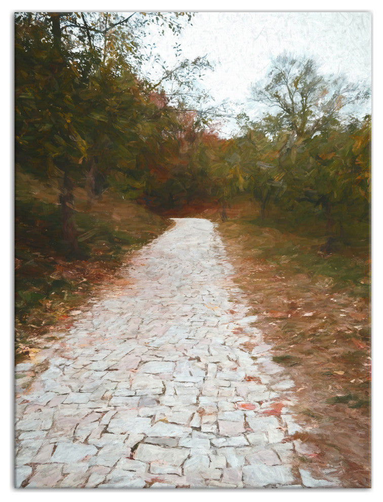 Peaceful Walking Path 18x24 Canvas