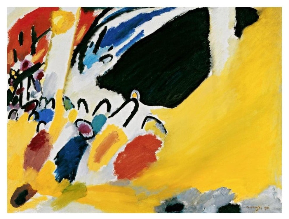 "Impression III (Concert)" Digital Paper Print by Wassily Kandinsky, 1