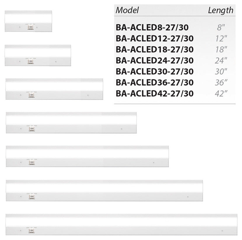 Duo 42" ACLED Dual Color Temp-Light Bar, Bronze
