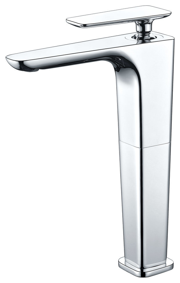 ALFI brand AB1778-PC Polished Chrome Tall Single Hole Modern Bath Fauc