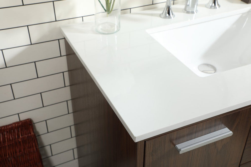 Bailey 36" Bathroom Vanity, Walnut