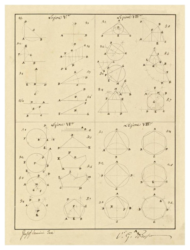 "plate 2 For Elements Of Civil Architecture Ca. 1818-1850" Paper Art