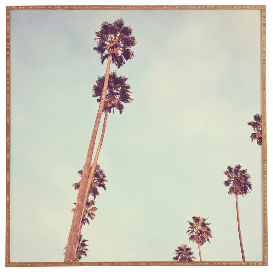Deny Designs Catherine McDonald Streets Of Los Angeles Framed Wall Art