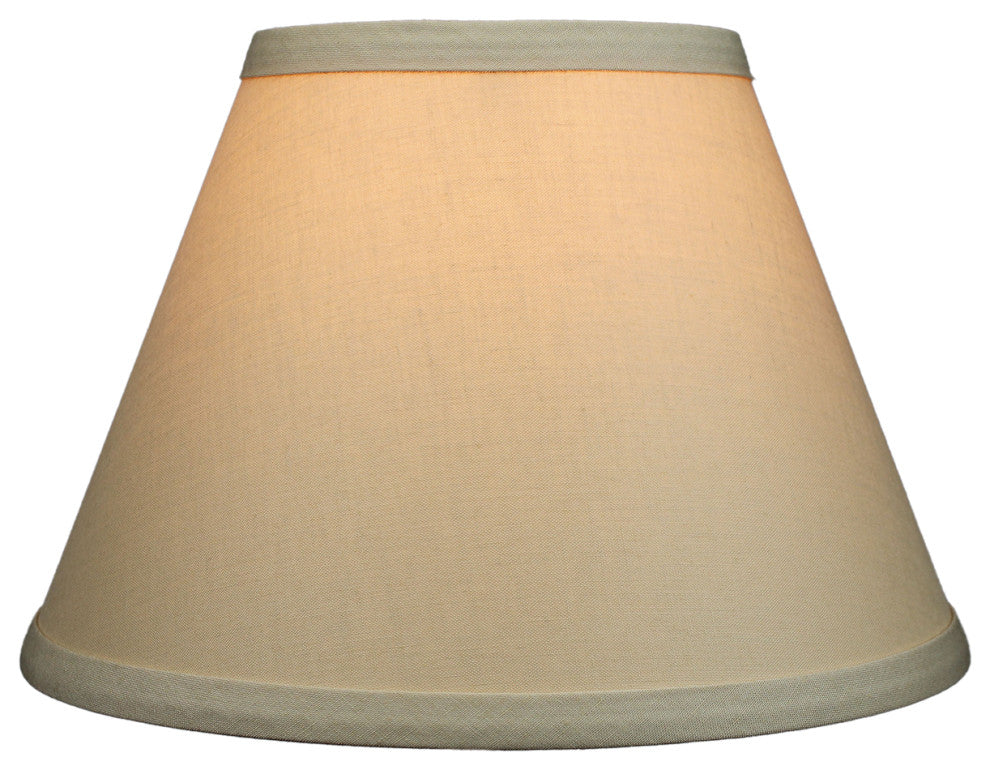 Fenchel Shades 5"x10"x7" Brass Chimney Attachment Empire Lamp Shade L