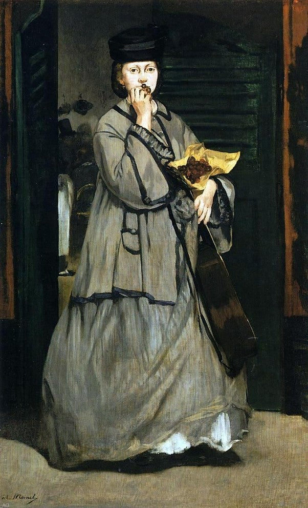 Edouard Manet The Street Singer Gallery Wrap Canvas