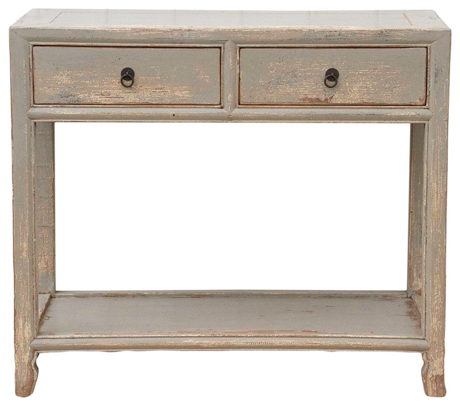 Country Style Painted Console Table