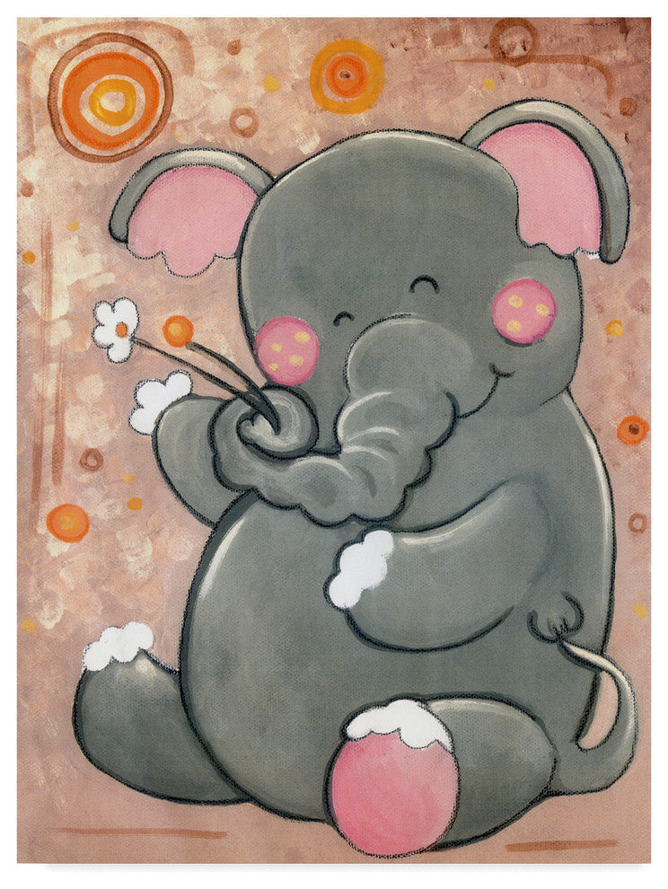 Valarie Wade 'Flowers For Ellie' Canvas Art, 32"x24"
