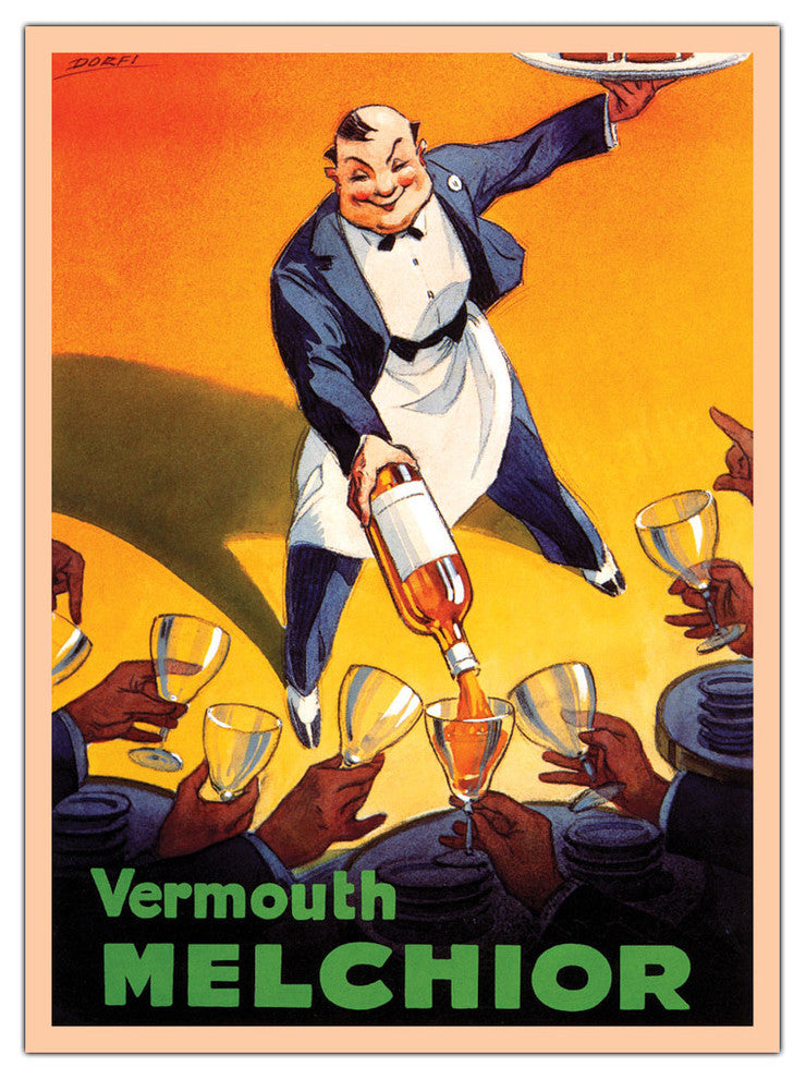 'Vermouth Melchior' Canvas Art