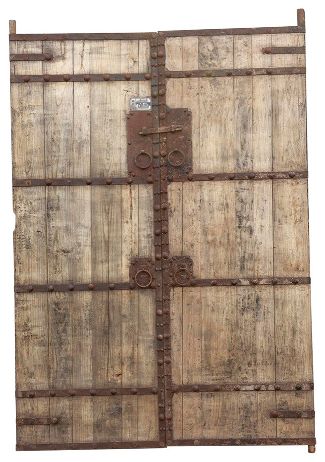 Pair of Grand Asian Entrance Doors