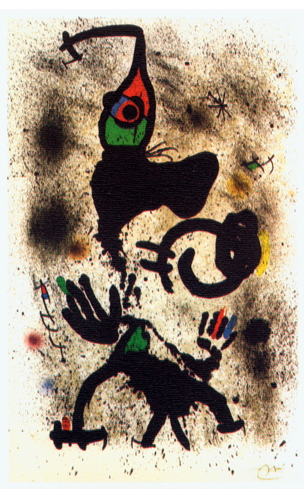 Joan Miro, Untitled, Vertical, 1979, Artwork