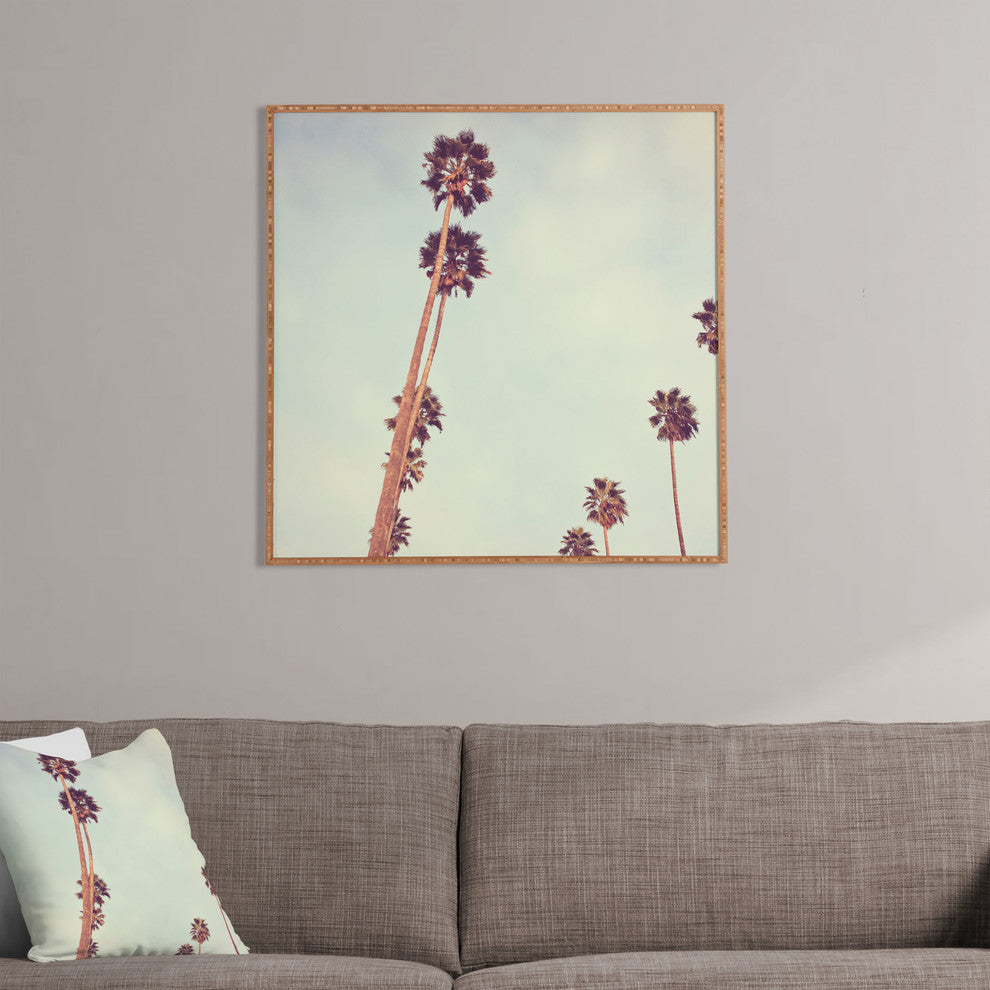 Deny Designs Catherine McDonald Streets Of Los Angeles Framed Wall Art