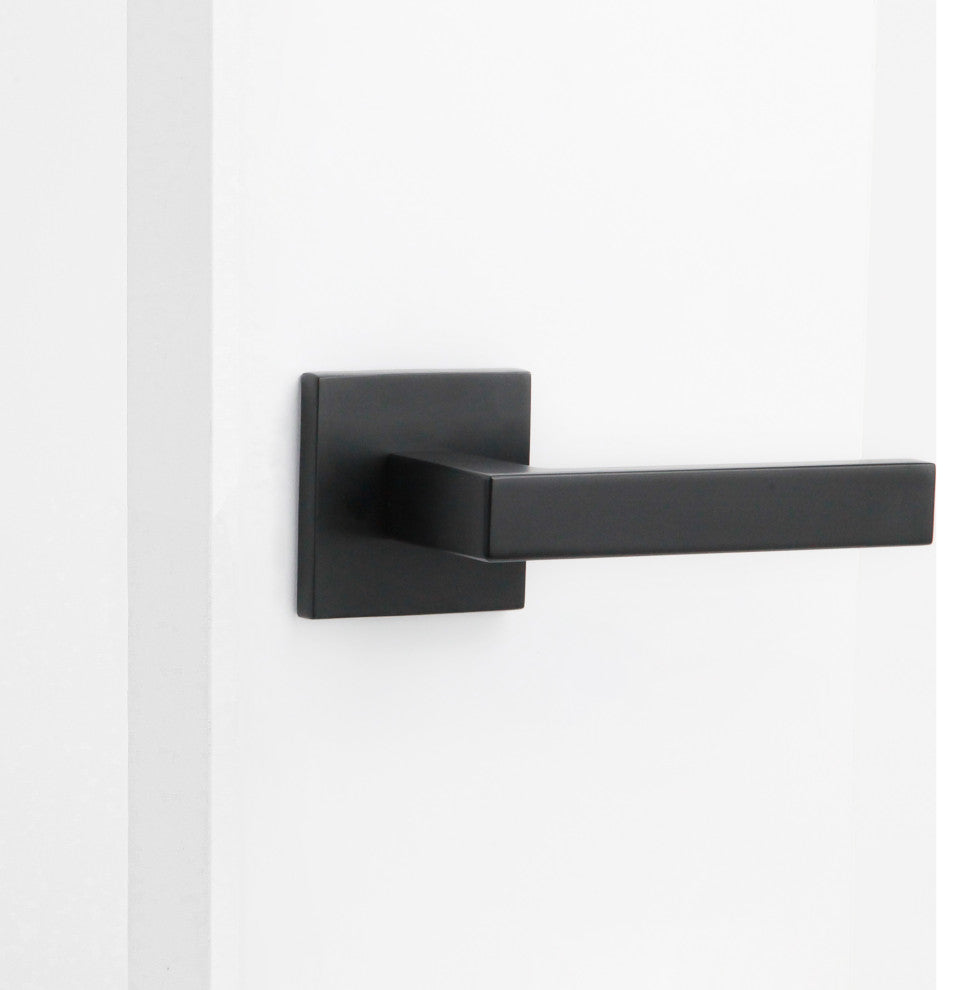 Modern Heavy Duty Designer Interior Door Lever - Allen Collection, Mat