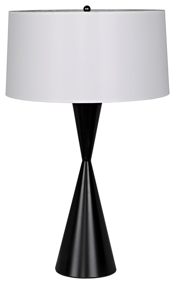 Noble Table Lamp With Shade, Metal